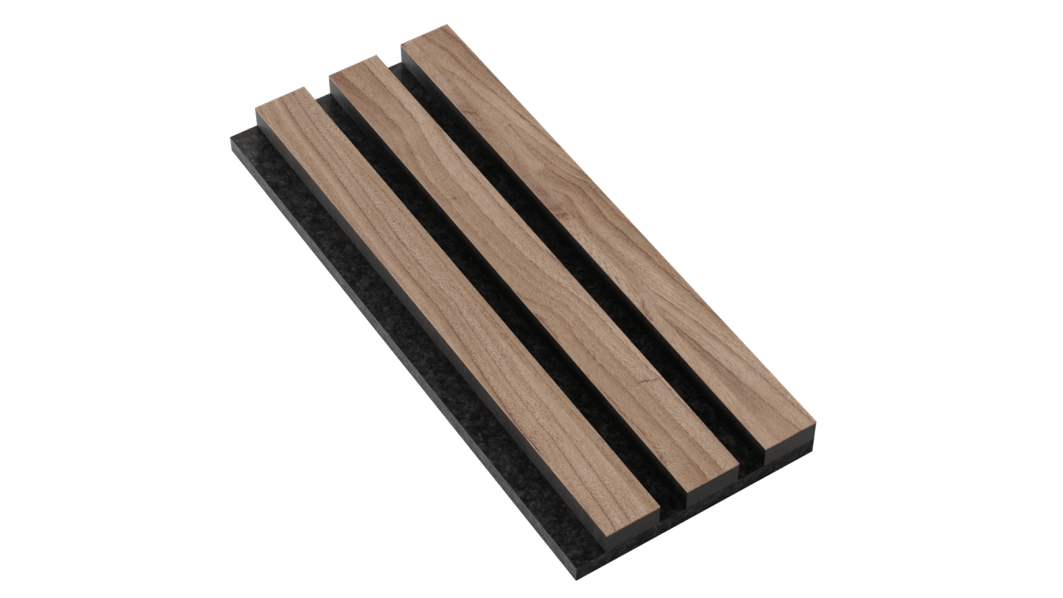 Walnut Acoustic Wall Panel - THE PANEL & PAPER CO