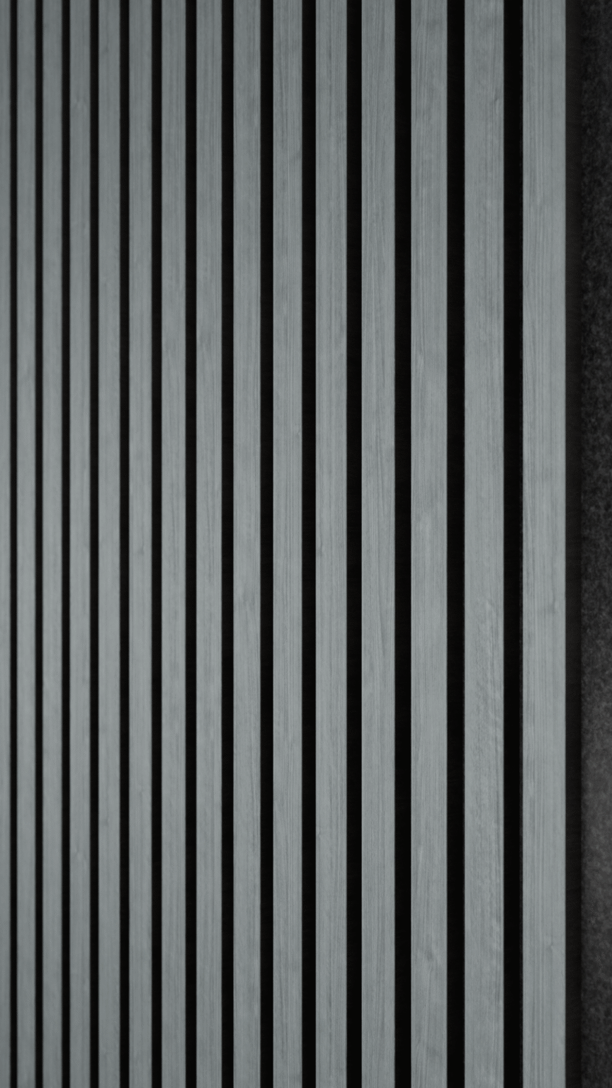 Grey Acoustic Wall Panel - THE PANEL & PAPER CO