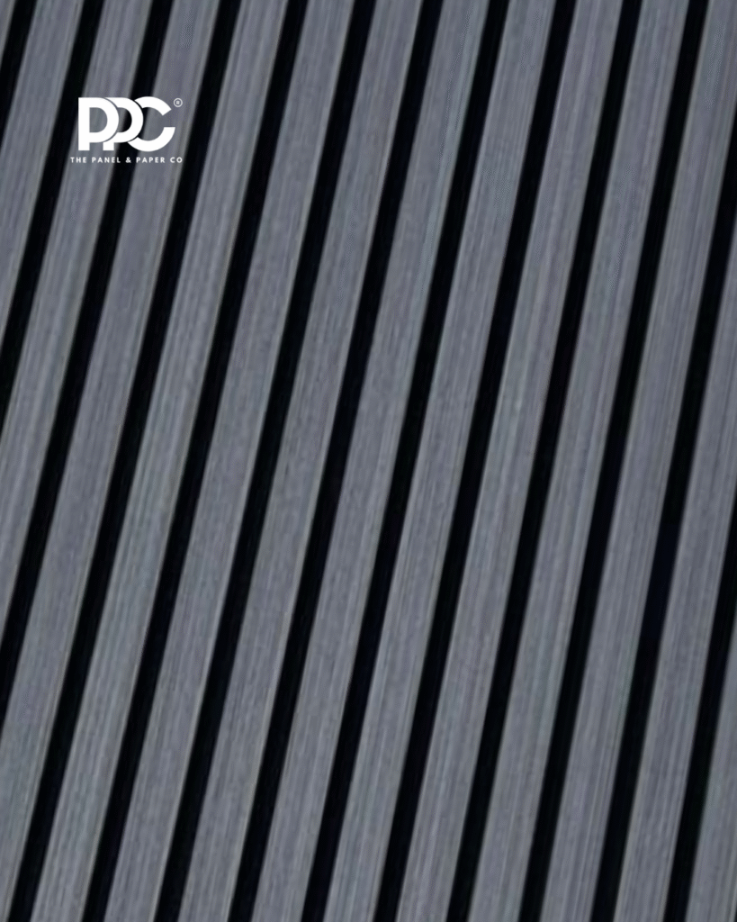 Ebony Acoustic Wall Panel - THE PANEL & PAPER CO