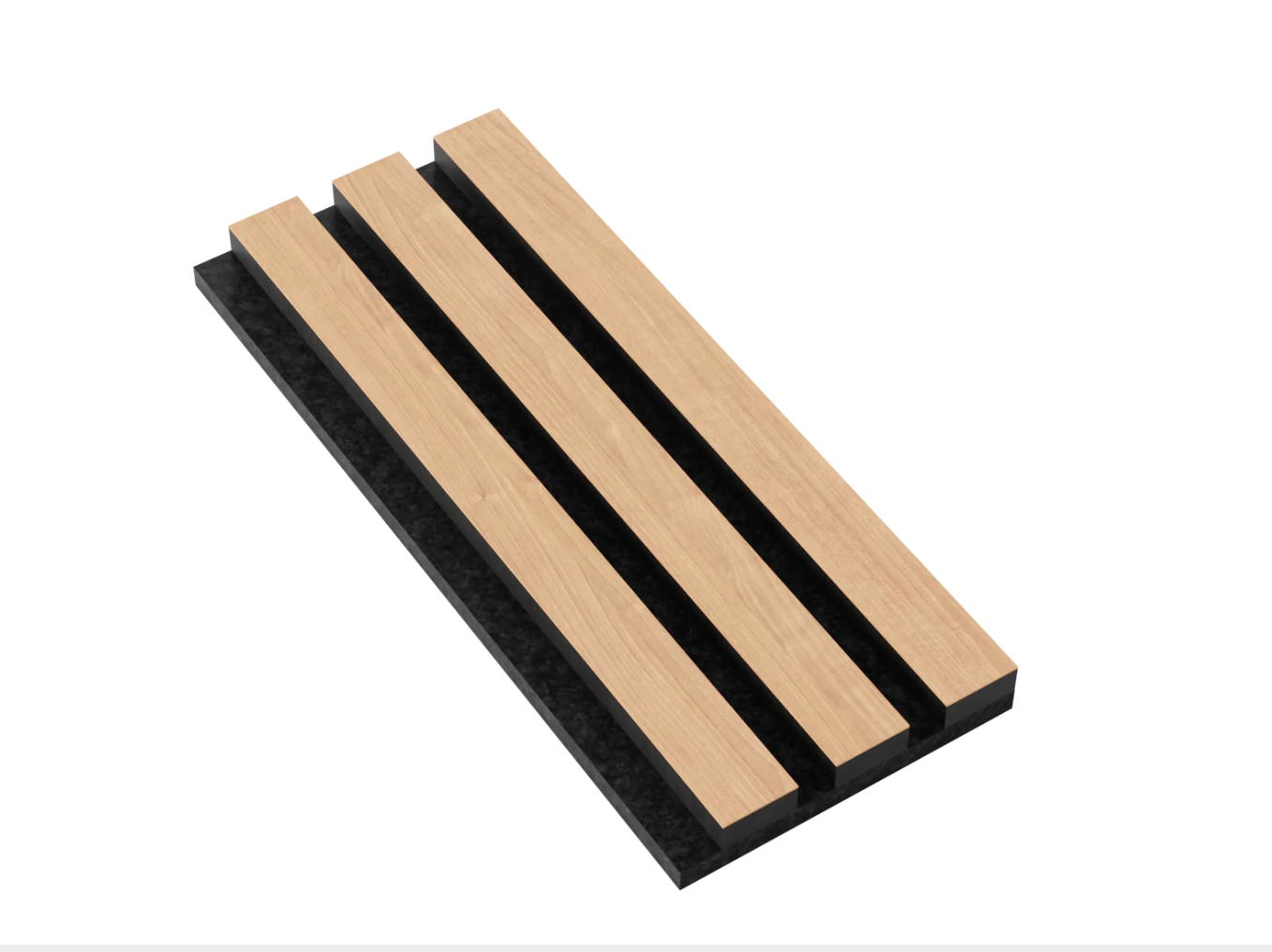 White Oak Acoustic Wall Panel Sample - THE PANEL & PAPER CO