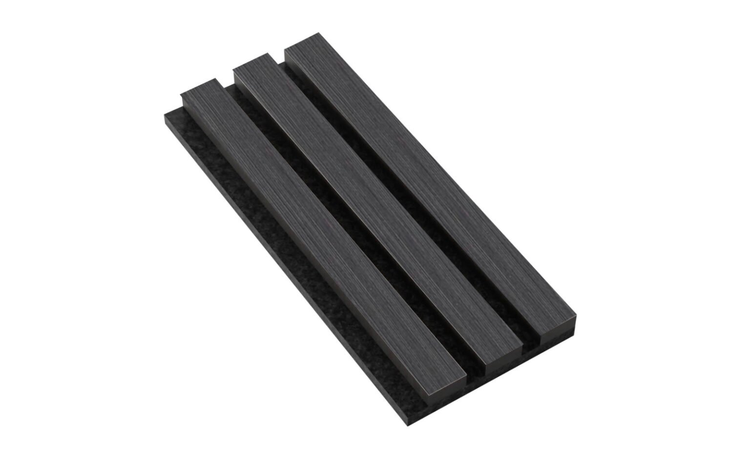 Ebony Acoustic Wall Panel Sample - THE PANEL & PAPER CO